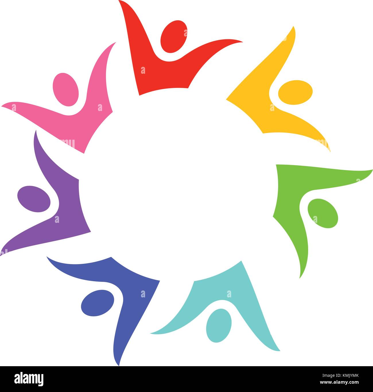 abstract group symbol Stock Vector Image & Art - Alamy