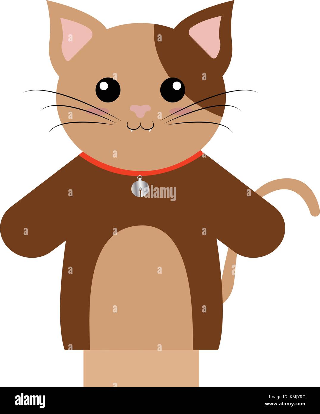 Cute puppet animal Stock Vector Image & Art - Alamy