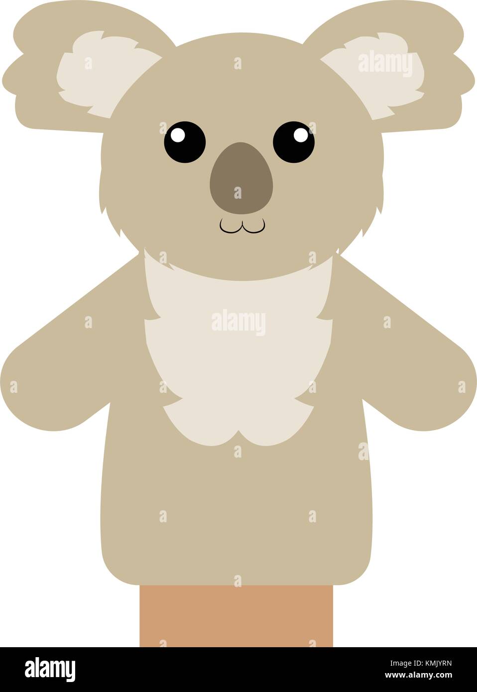 Cute puppet animal Stock Vector Image & Art - Alamy