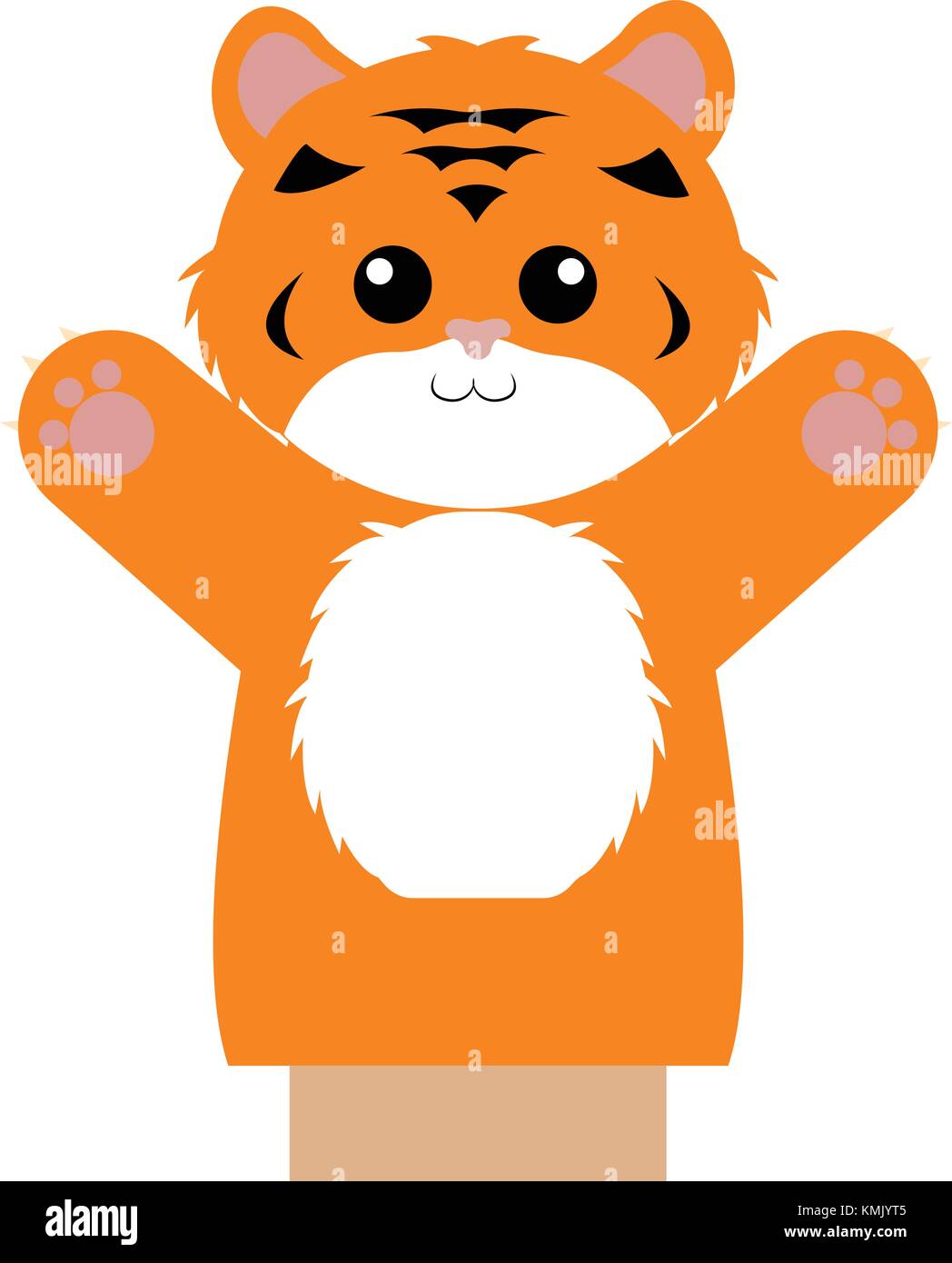 Cute puppet animal Stock Vector Image & Art - Alamy