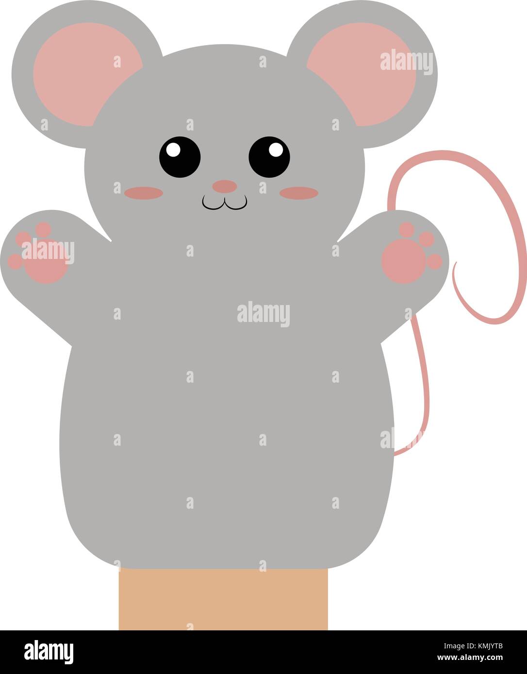 Cute puppet animal Stock Vector Image & Art - Alamy