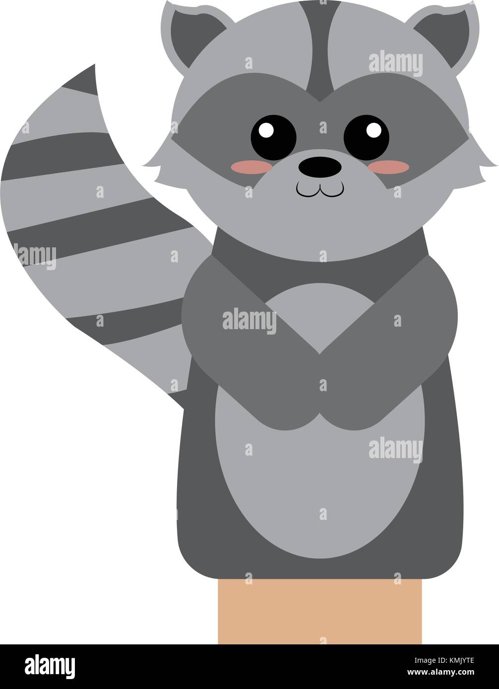 Cute puppet animal Stock Vector Image & Art - Alamy