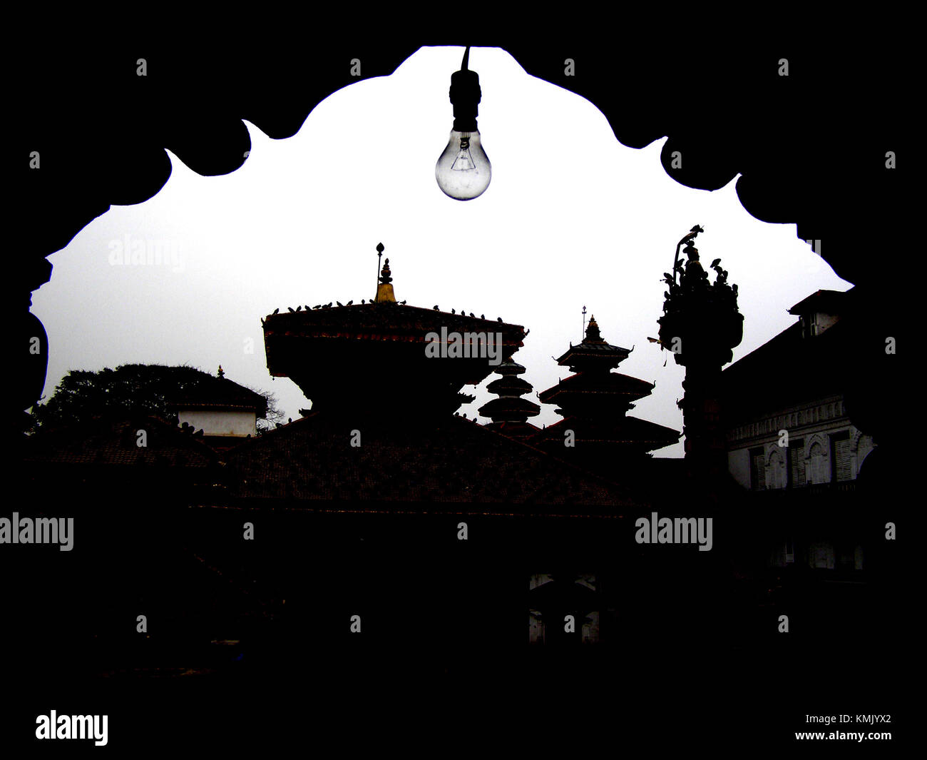 Kathmandu Durbar Square Stock Photo - Alamy