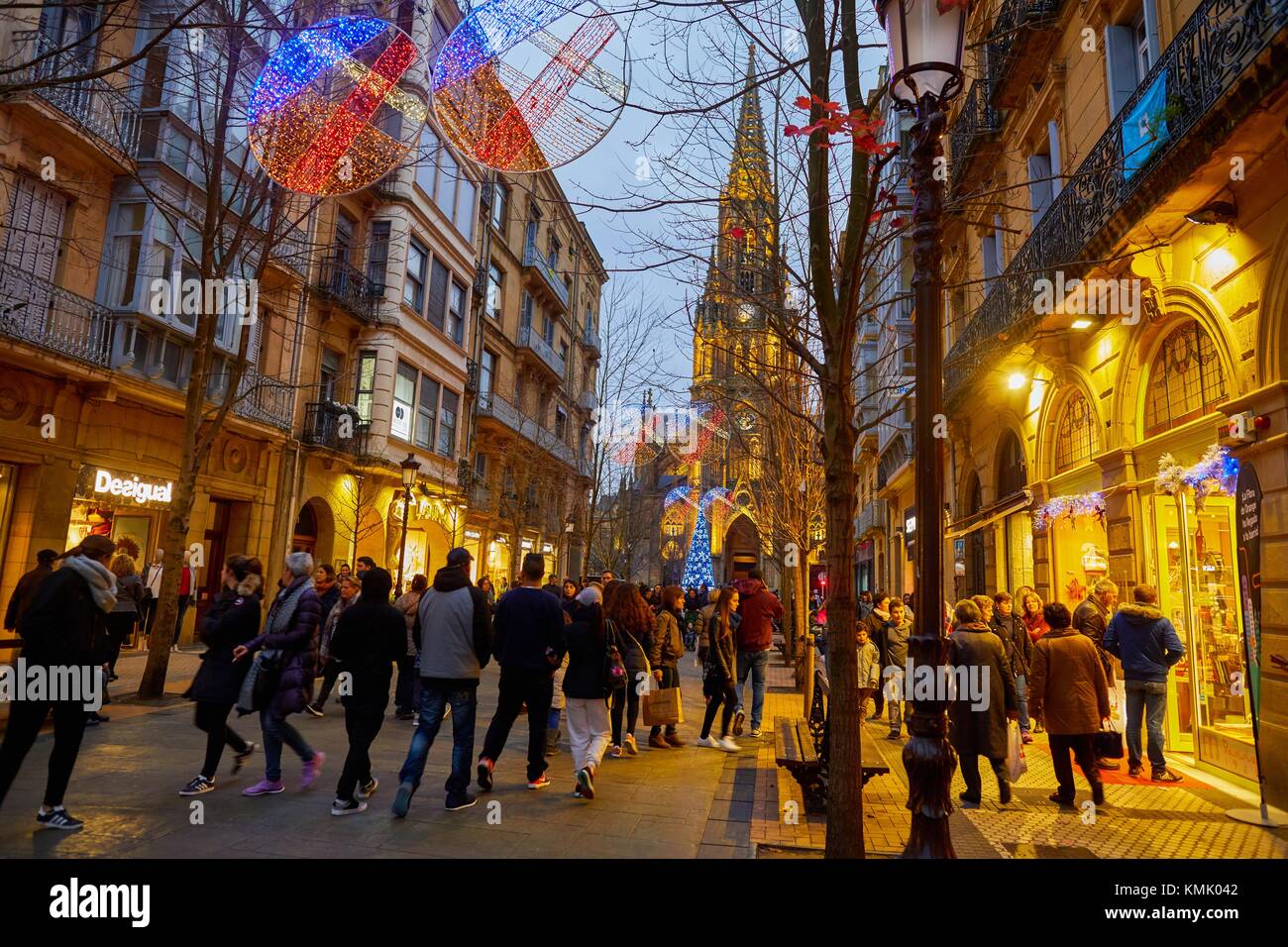 San Sebastian Spain Church Cathedral High Resolution Stock Photography ...