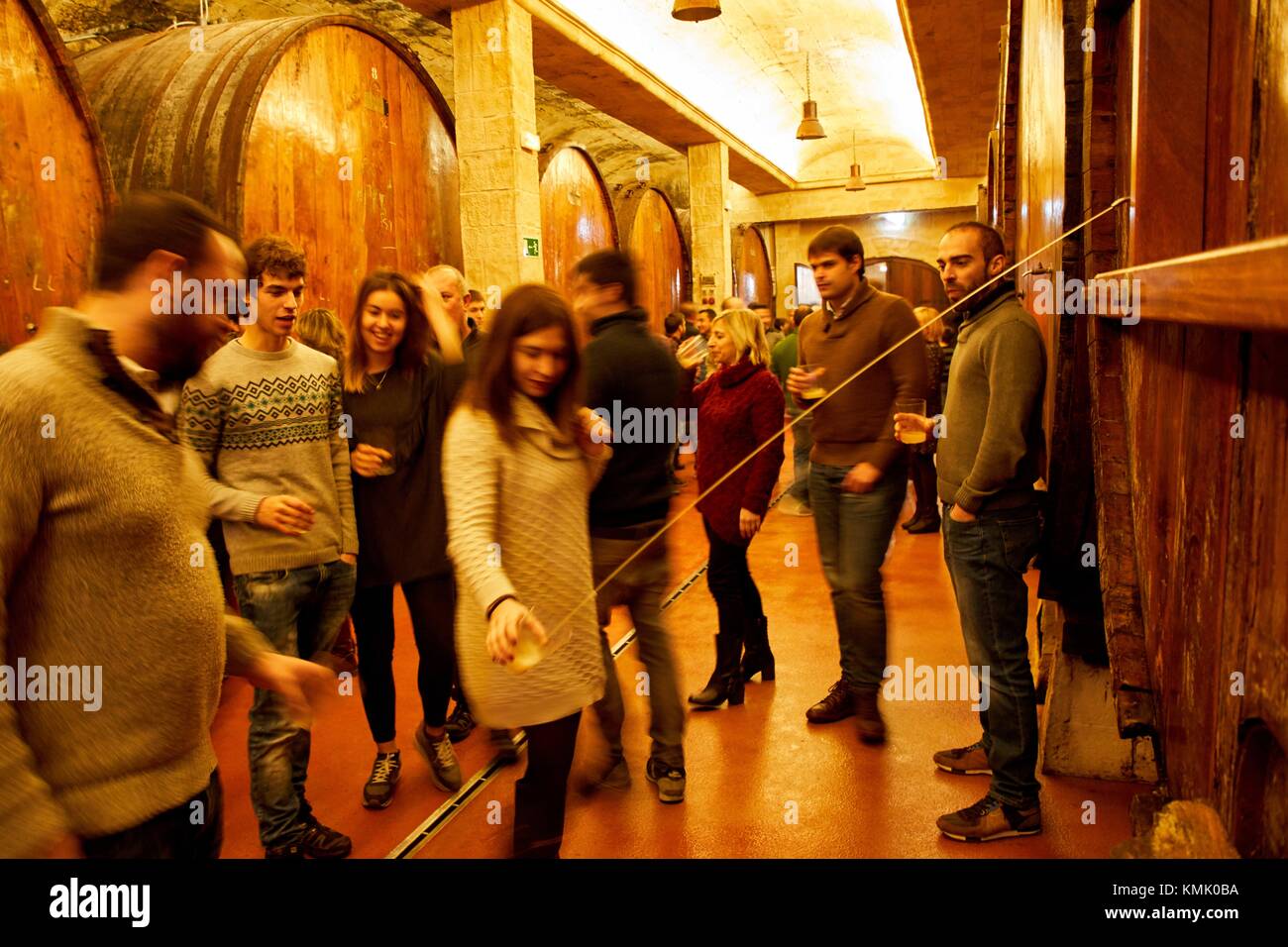 Spain astigarraga cider hi-res stock photography and images - Alamy