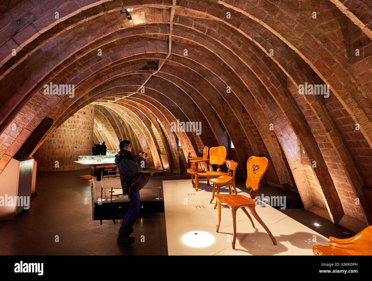 Arch gaudi hi-res stock photography and images - Alamy