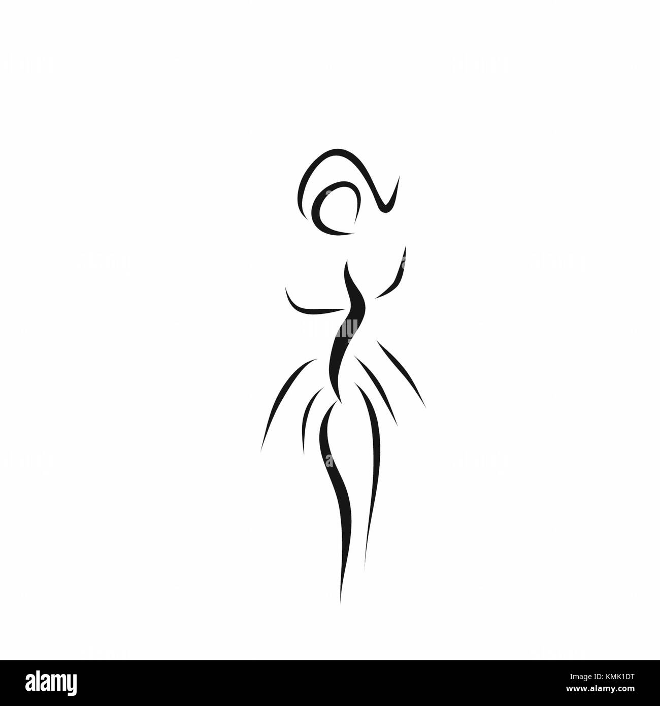 Belly dance vector hi-res stock photography and images - Alamy