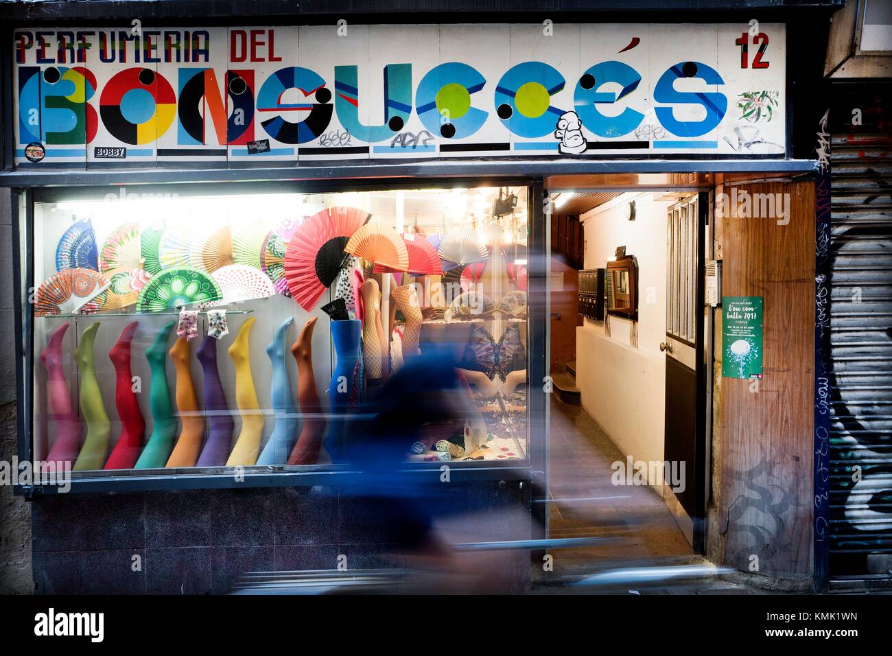 Shop window. Barcelona, Catalonia, Spain Stock Photo - Alamy
