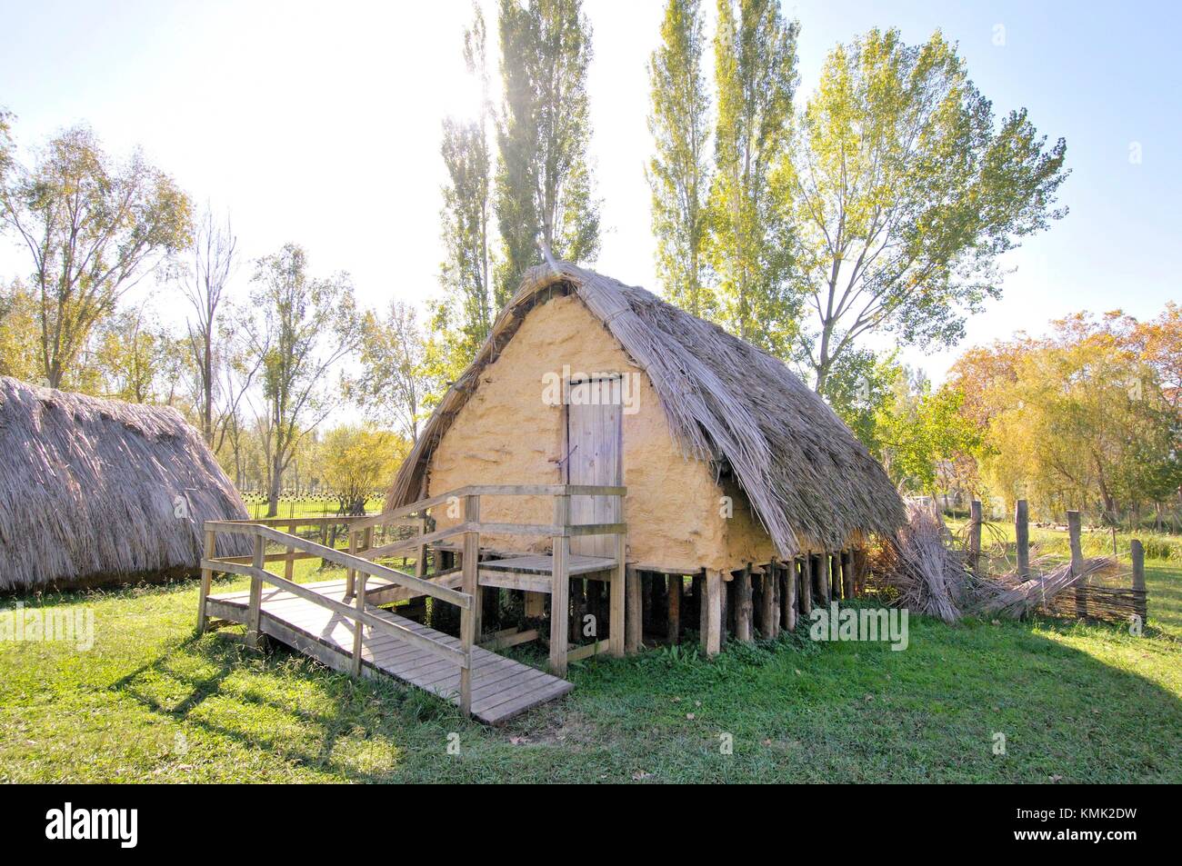 Neolithic village la draga hi-res stock photography and images - Alamy