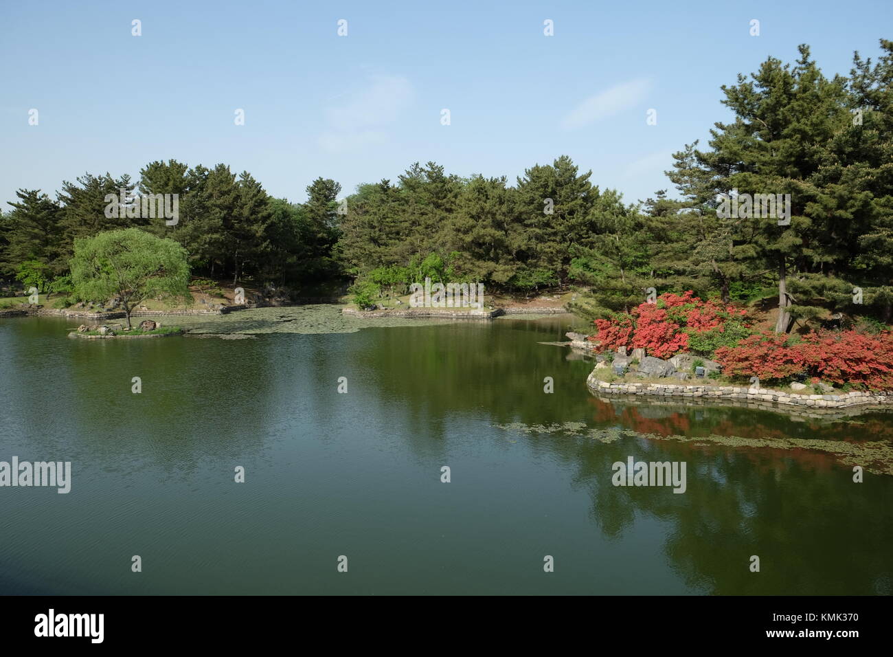 Donggung Palace and Wolji Pond at Gyeongju, South Korea Stock Photo - Alamy