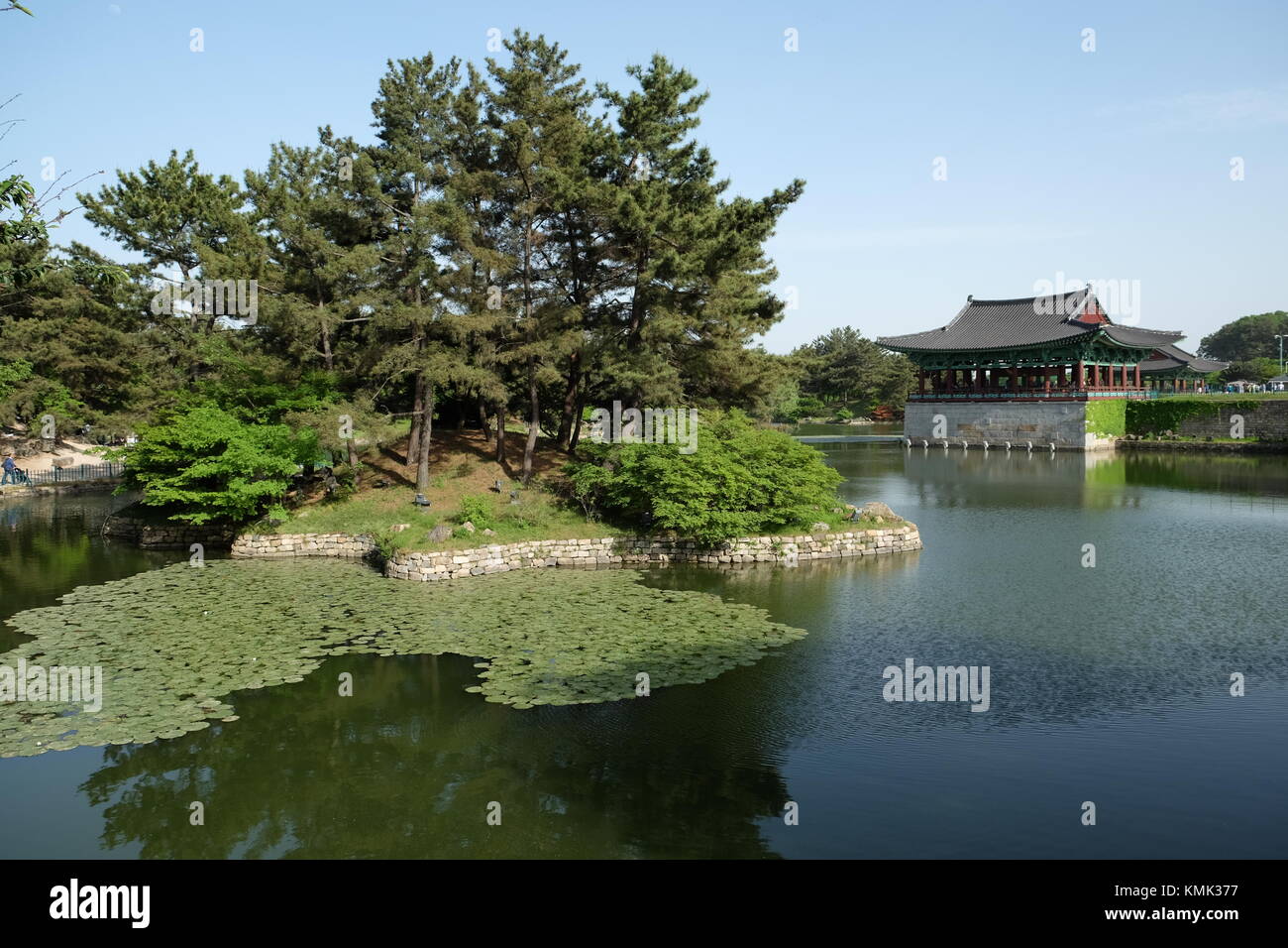 Donggung Palace and Wolji Pond at Gyeongju, South Korea Stock Photo - Alamy