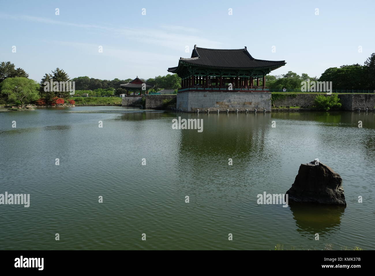 Donggung Palace and Wolji Pond at Gyeongju, South Korea Stock Photo - Alamy