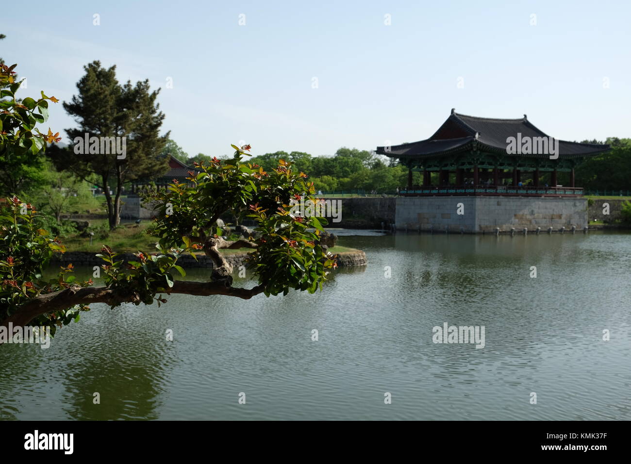 Donggung Palace and Wolji Pond at Gyeongju, South Korea Stock Photo - Alamy