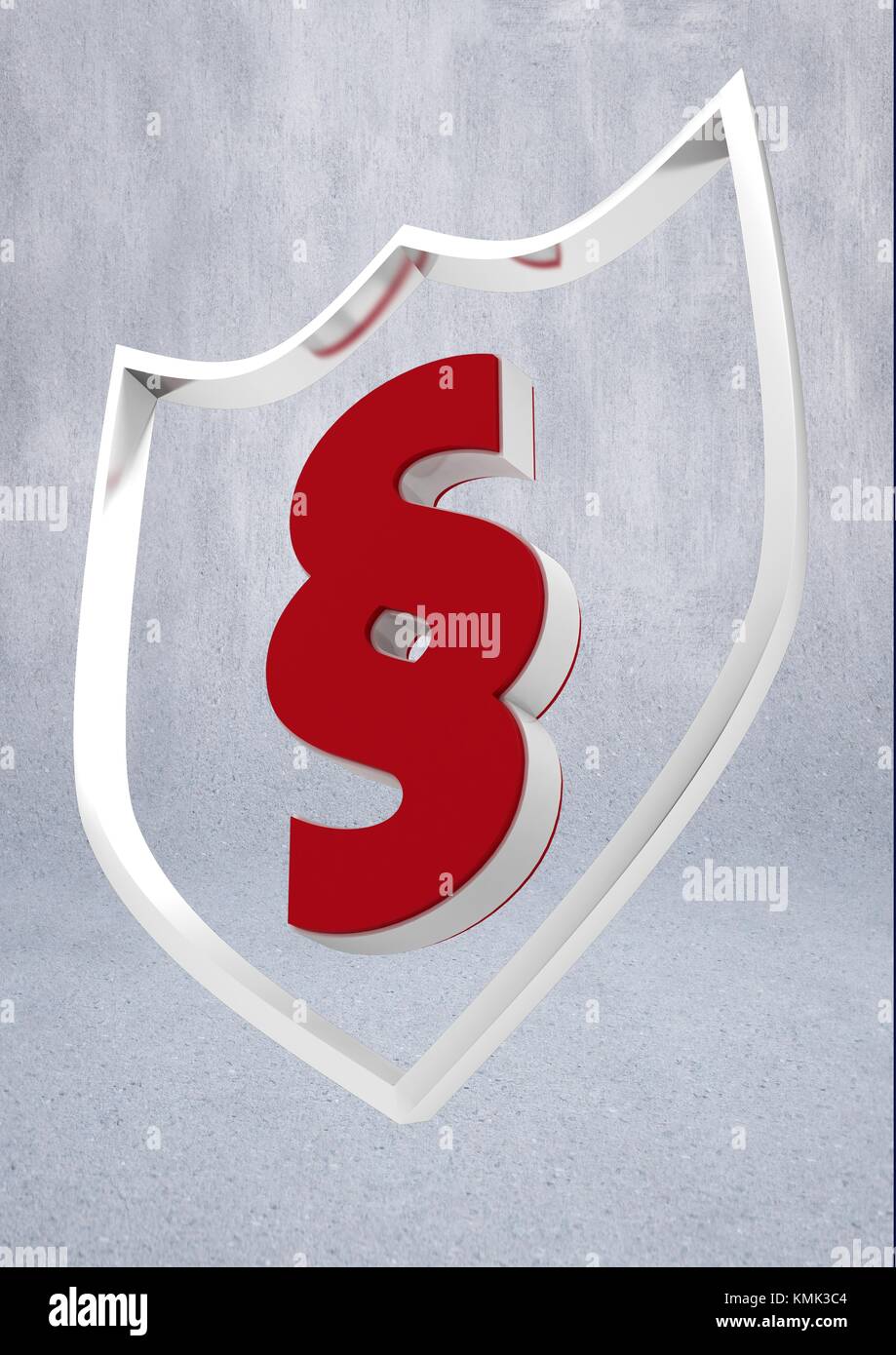 Digital composite of shield symbol icons with bright background Stock ...