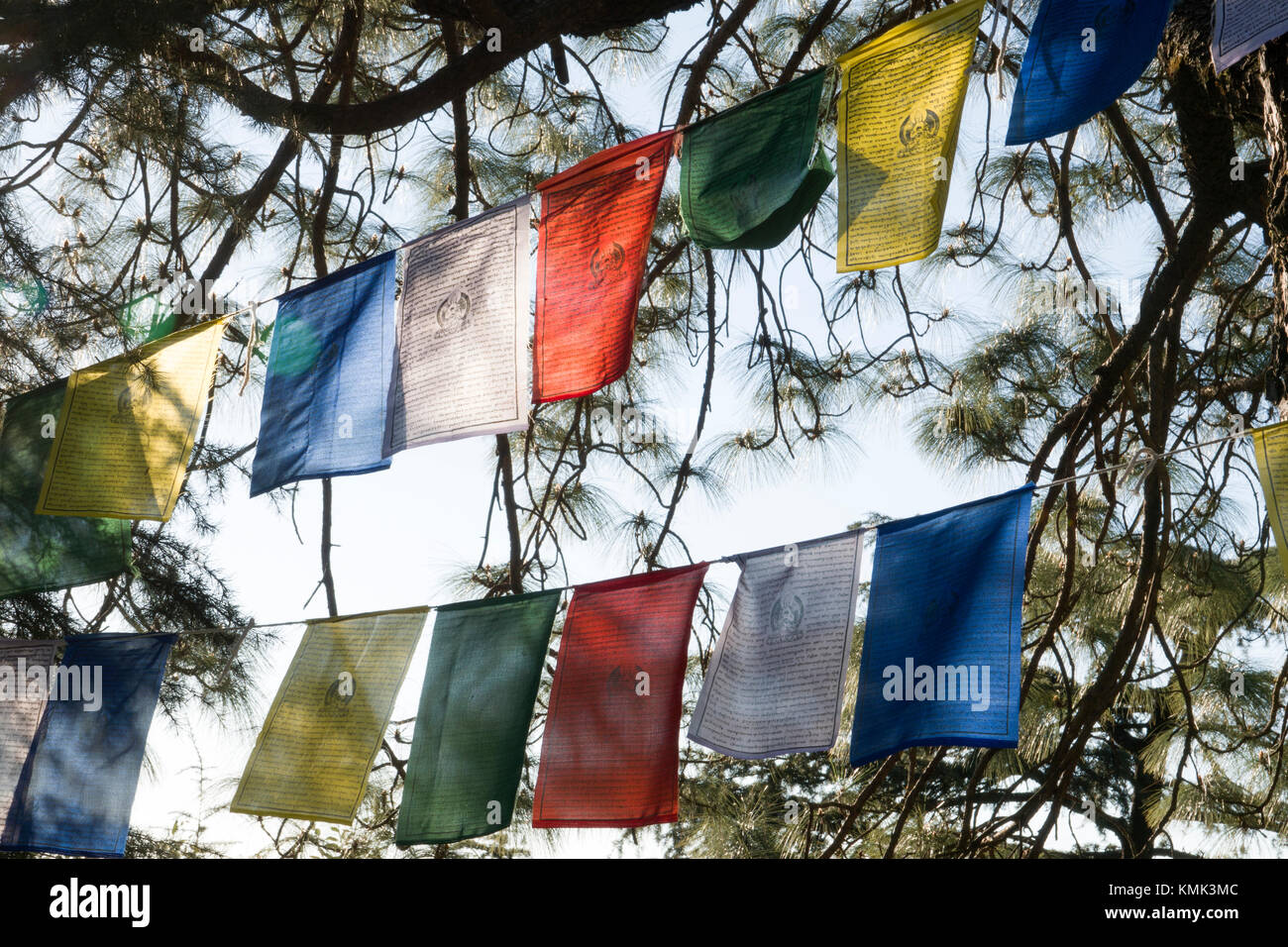 Tibetan prayer flags hi-res stock photography and images - Alamy