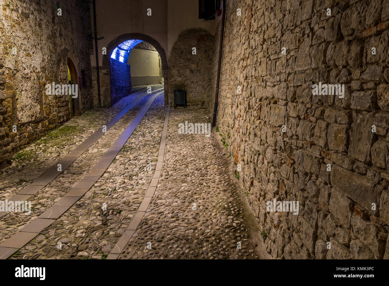 A view of the village of Cividale del Friuli, Friuli Venezia Giulia ...