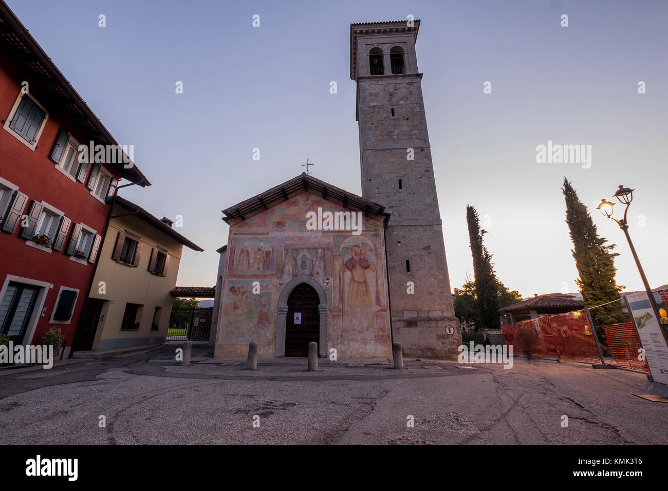 A view of the village of Cividale del Friuli, Friuli Venezia Giulia ...