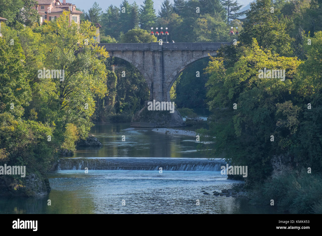 A view of the village of Cividale del Friuli, Friuli Venezia Giulia ...