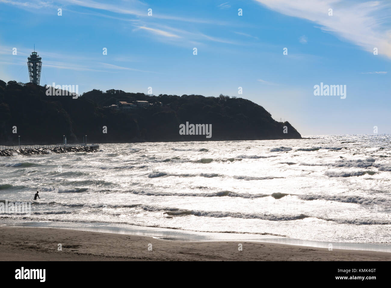 Enoshima beach hi-res stock photography and images - Alamy