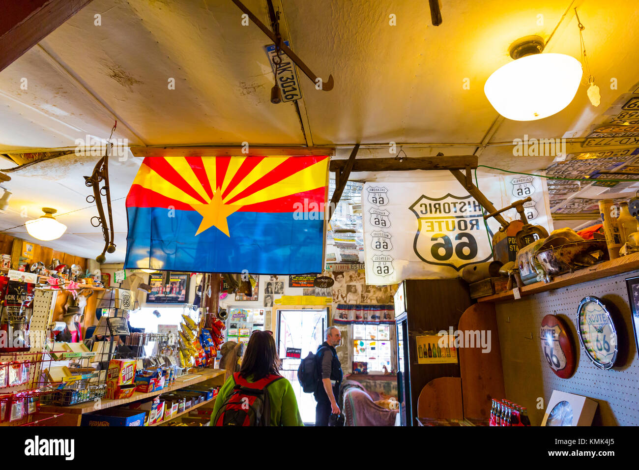 Hackberry General Store, Hackberry, U.S. Route 66 (US 66 or Route 66 ...