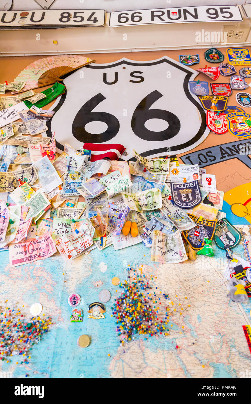 Hackberry General Store, Hackberry, U.S. Route 66 (US 66 or Route 66 ...