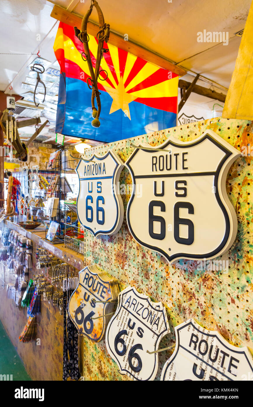 Hackberry General Store, Hackberry, U.S. Route 66 (US 66 or Route 66 ...