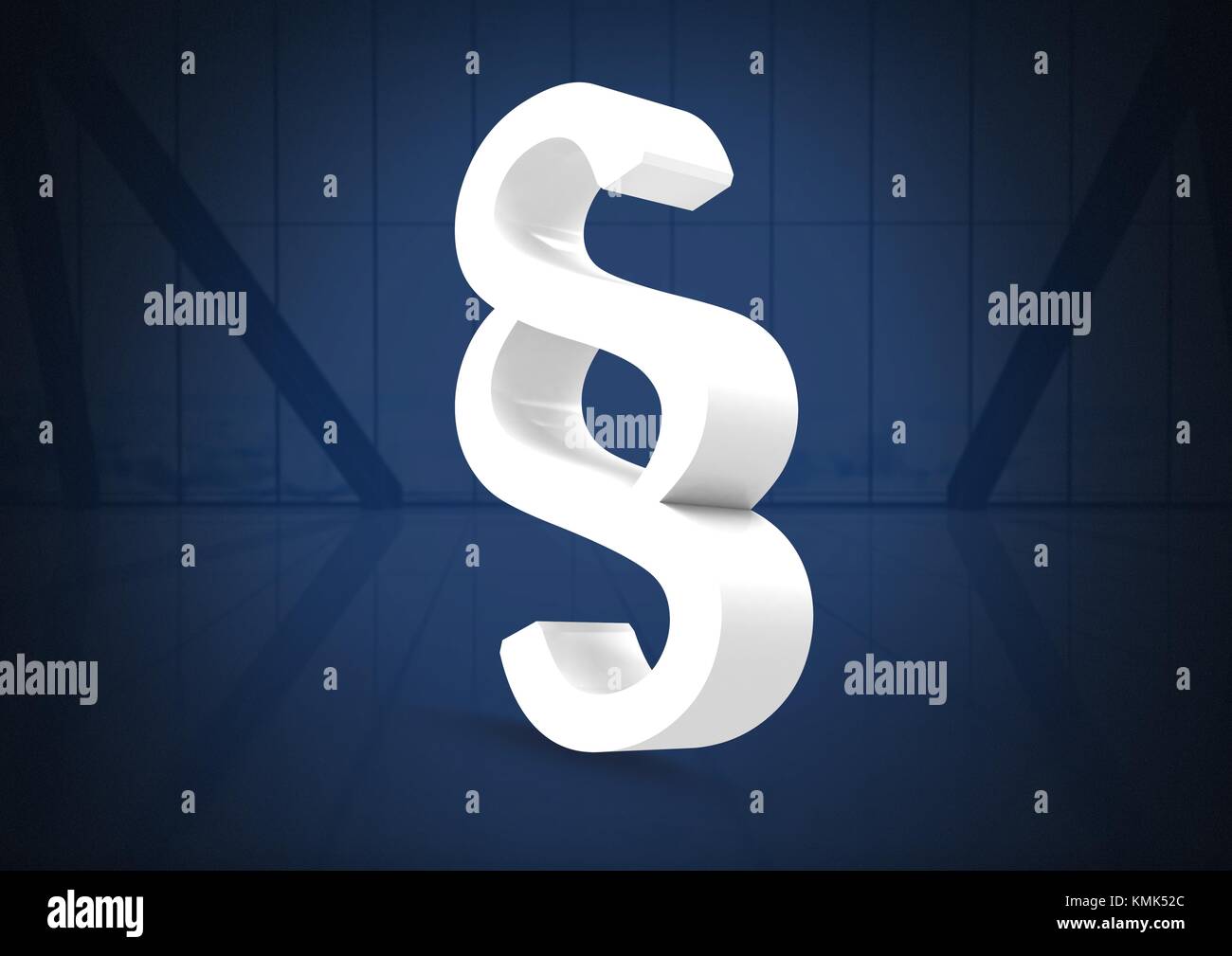 Digital composite of Section symbol and dark background Stock Photo - Alamy