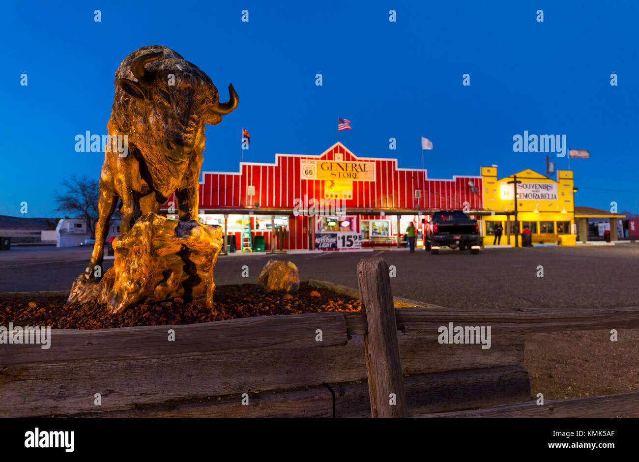 Seligman, U.S. Route 66 (US 66 or Route 66), Arizona, USA, América ...