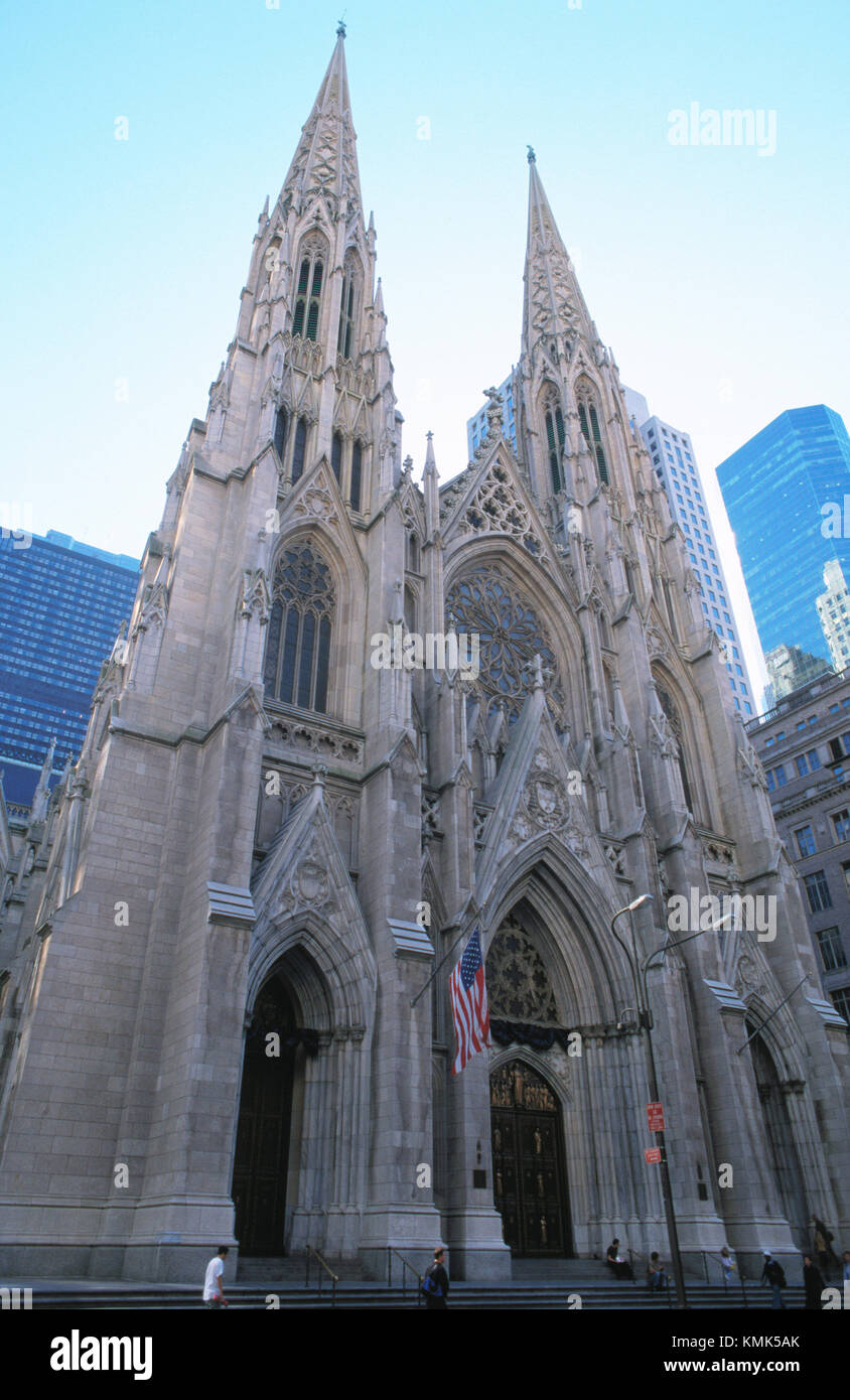 Saint patrick cathedral neo gothic hi-res stock photography and images ...