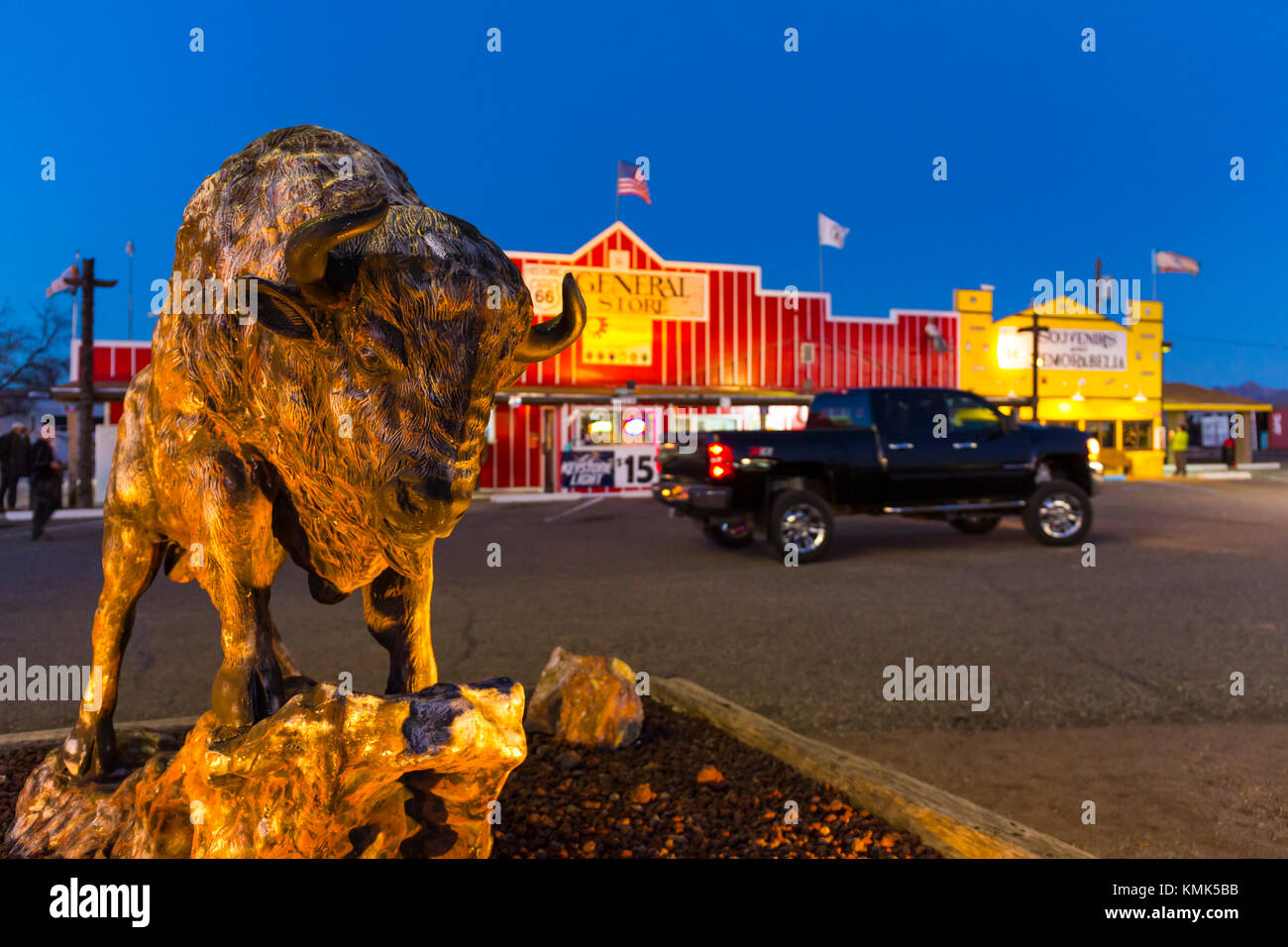 Seligman, U.S. Route 66 (US 66 or Route 66), Arizona, USA, América ...