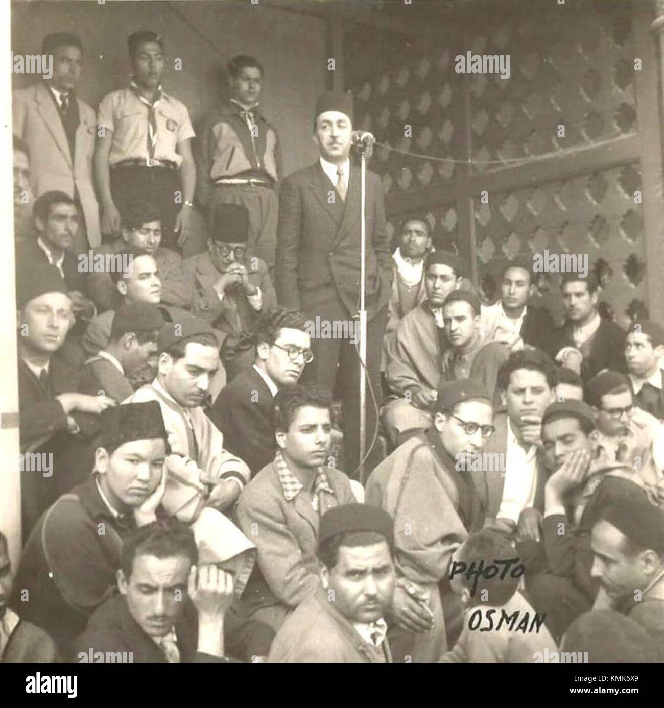 Mongi Slim was a political figure from the 1950s, notable for his ...