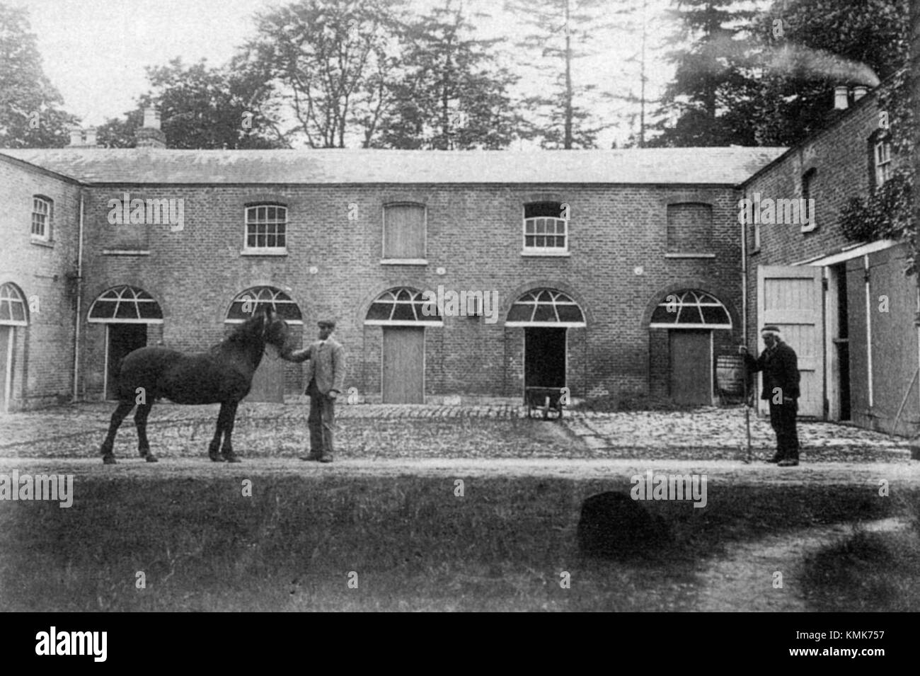 The stables at Beech Hill Park are a historic feature of the estate ...
