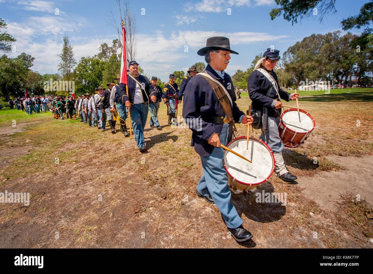 Marching Bass Drum Line