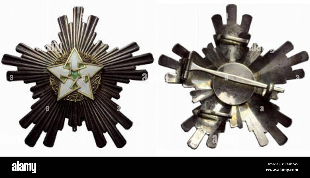 The Star Order of Civil Merit 1st Class is a prestigious award ...