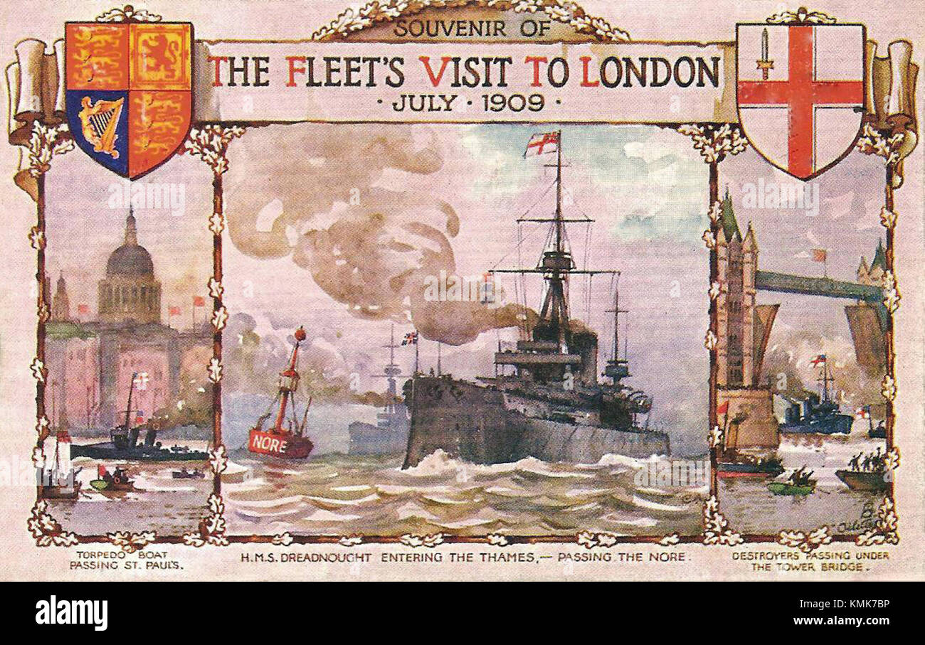 This image captures the Fleet’s visit to London, highlighting a ...