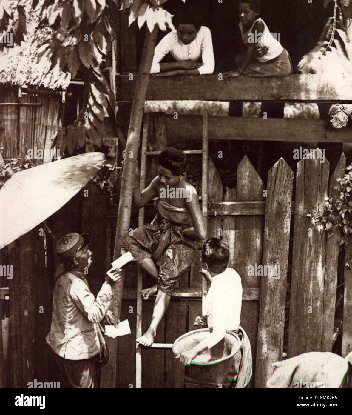 Vintage photo of postman hi-res stock photography and images - Alamy