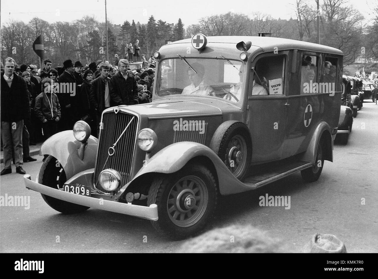 The Volvo PV657 ambulance is a historical vehicle, known for its design ...