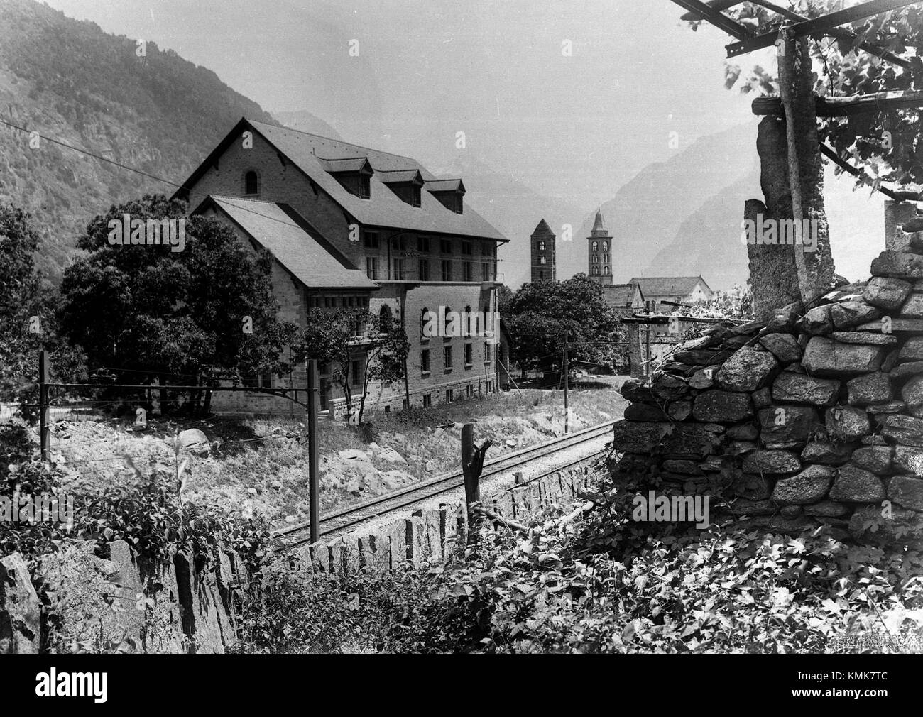 Unterwerk Giornico is a historical power station located in Switzerland ...