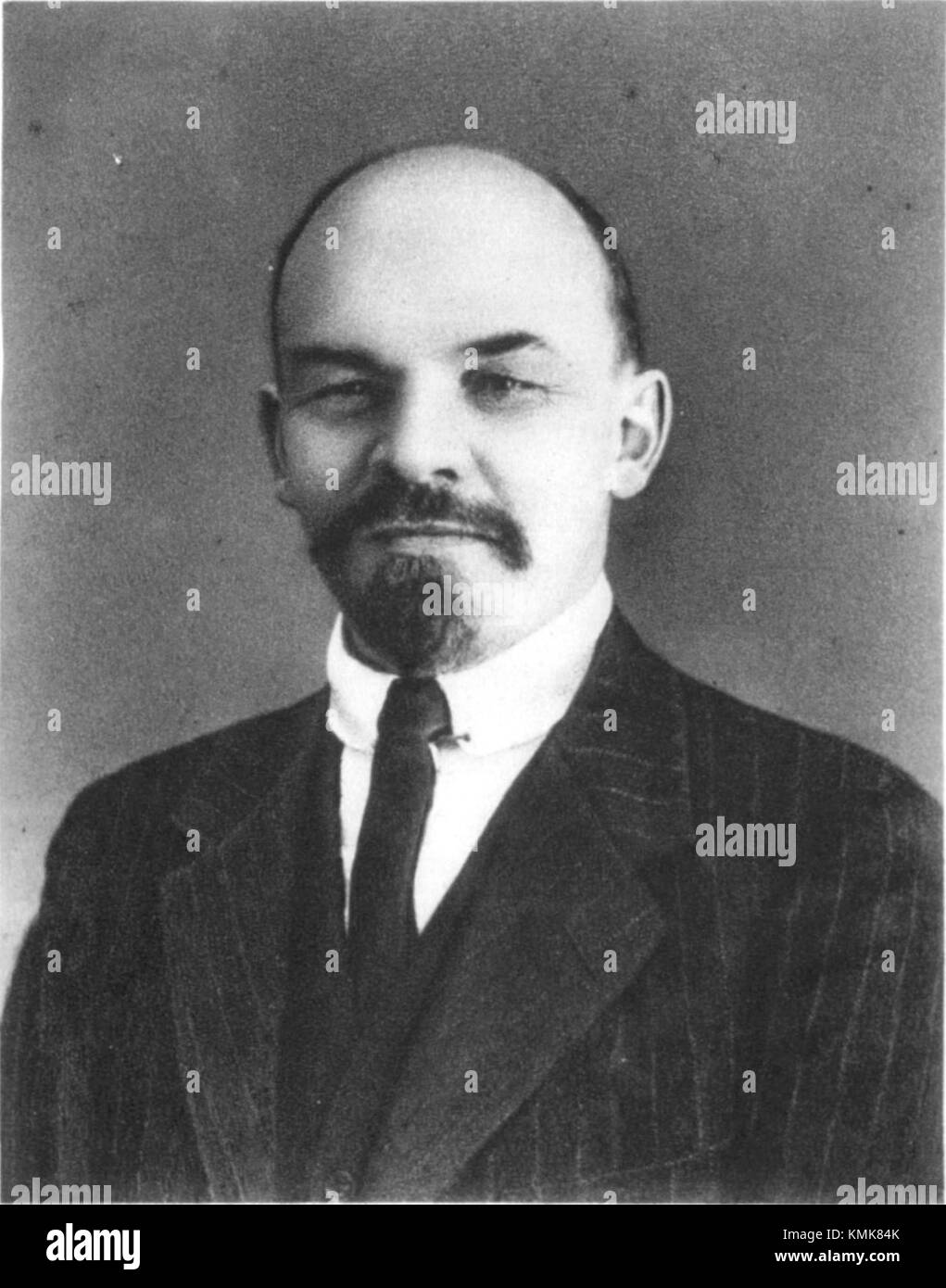 This photograph captures Vladimir Lenin during his time in Switzerland ...