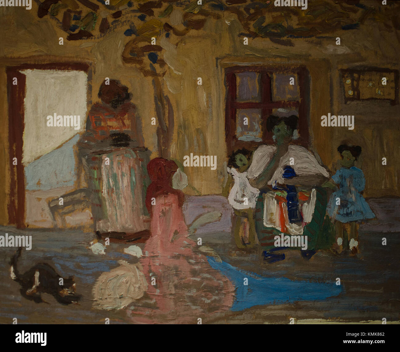 Juan Carlos Figari's artwork, 'La Turca Vendedora de Genero', depicts a ...
