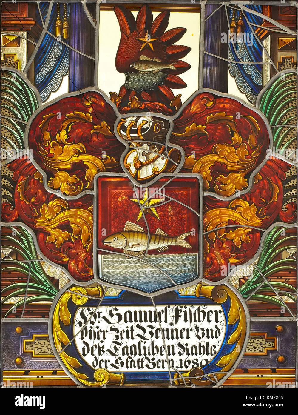 Samuel Fischer, a historical figure from the late 17th century, is ...