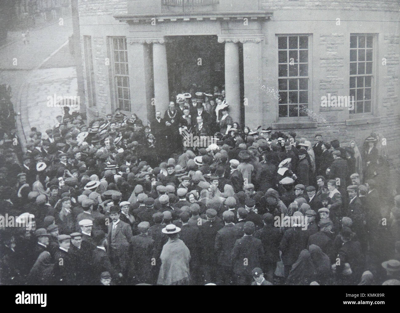Opening of Rawtenstall Library, 1 June 1907 Stock Photo - Alamy