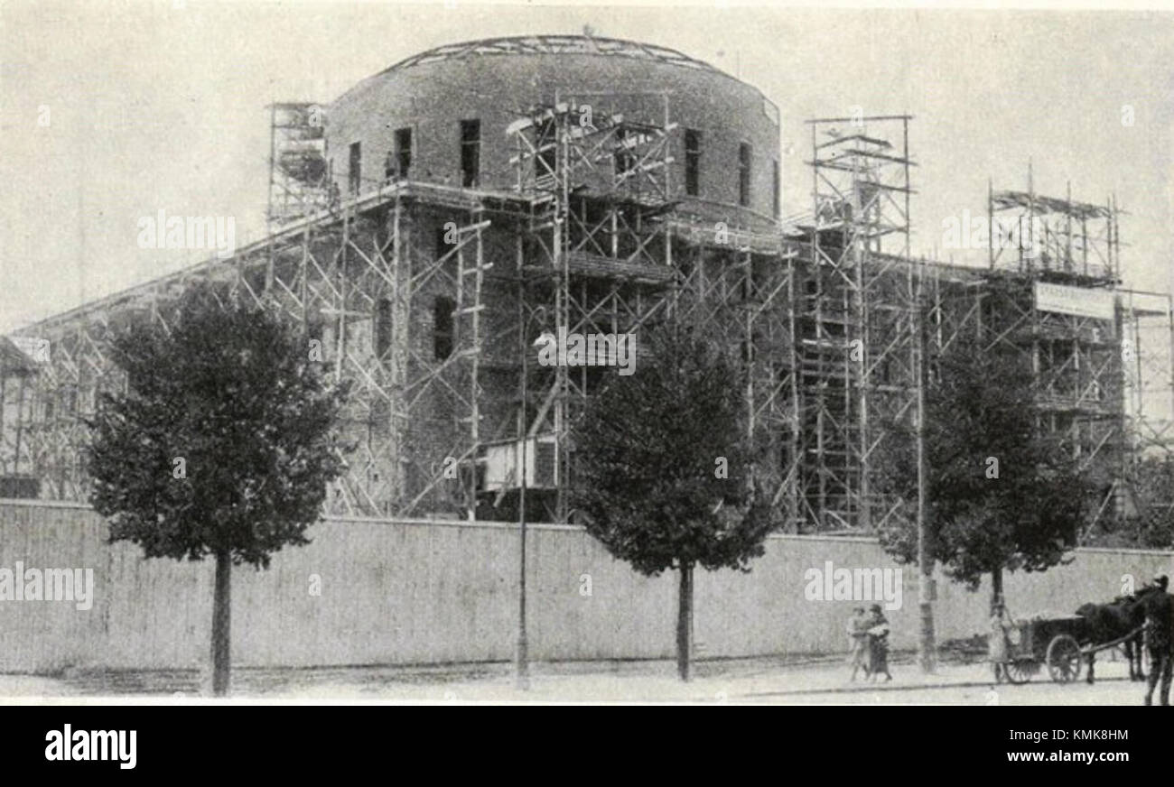 The Stockholm Public Library, under construction in 1925, is a key ...