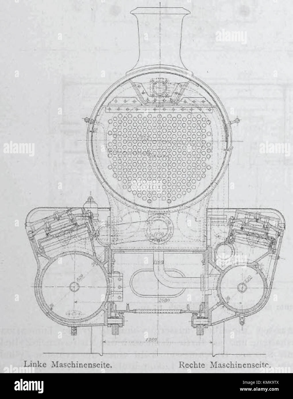 This refers to a technical diagram or illustration of the NSB 19a ...