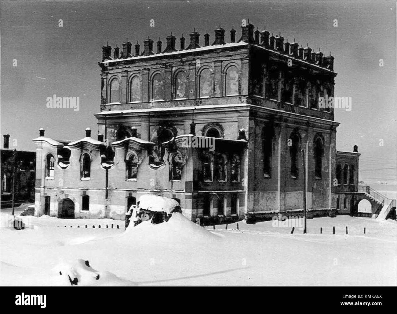 The Great Synagogue in Belz, built in 1941, is a significant religious ...