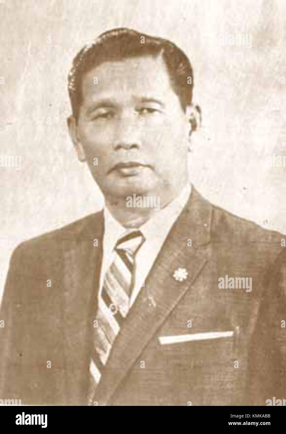 Official portraits of Sarit Thanarat Stock Photo - Alamy