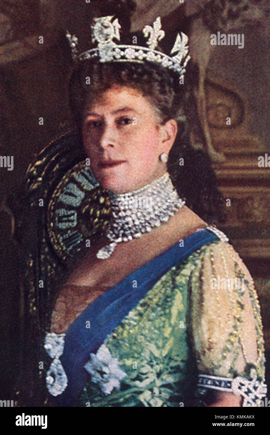 Mary of Teck, born Victoria Mary Augusta Louise Olga Pauline Claudine ...