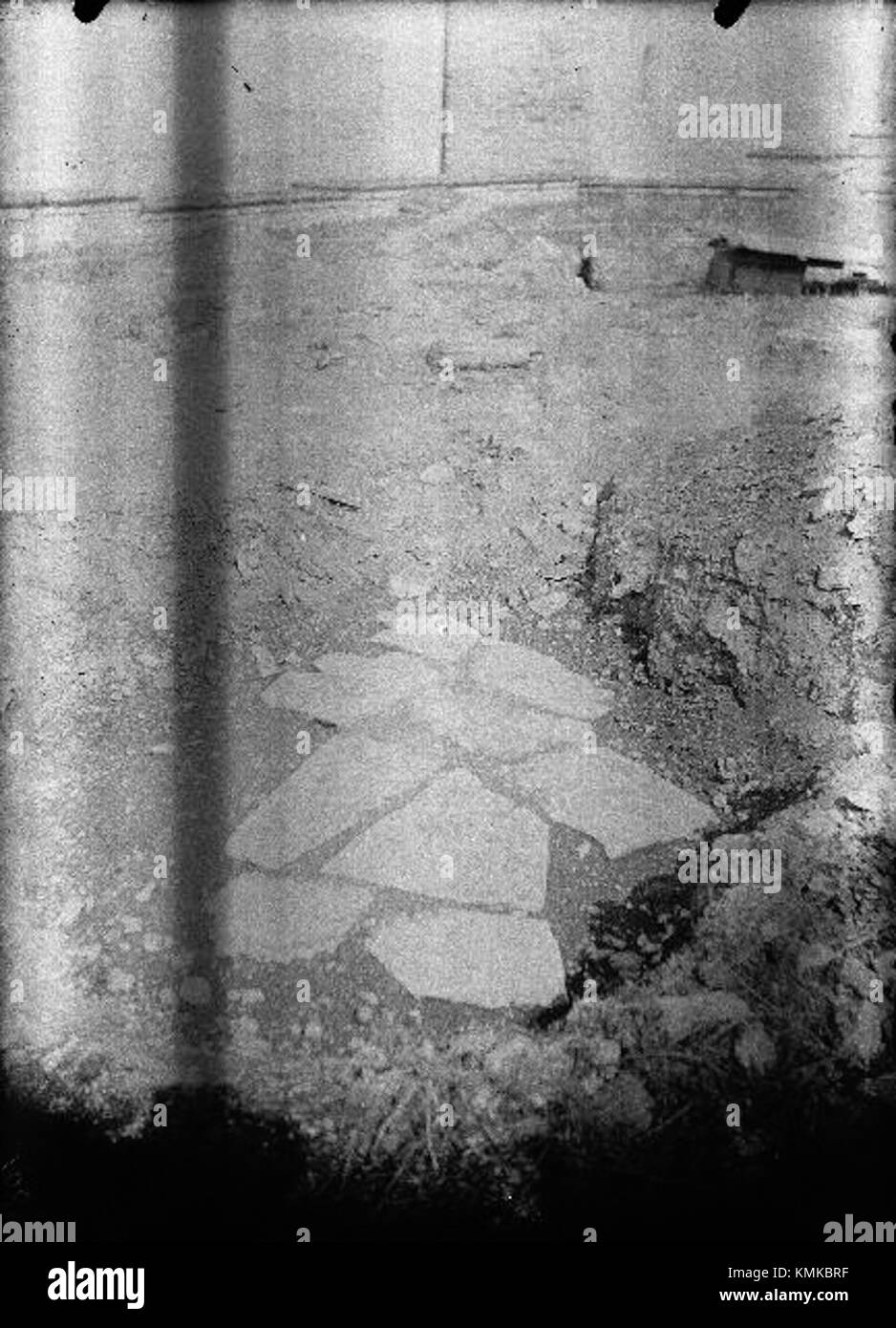 A photograph of the Varnhem Abbey ruins in Sweden, showcasing the ...