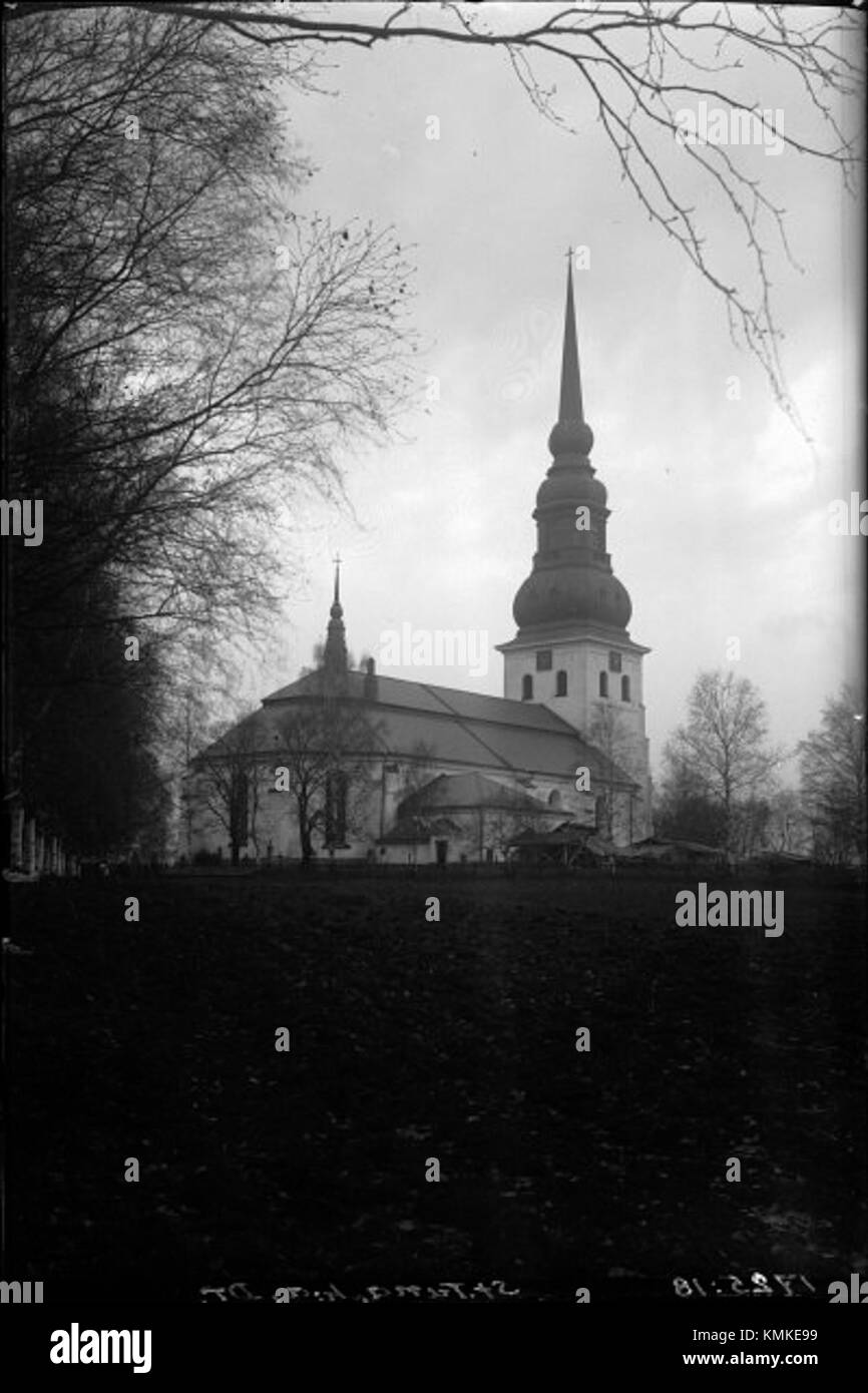 Stora Tuna kyrka - KMB - 16000200009115 Stock Photo - Alamy