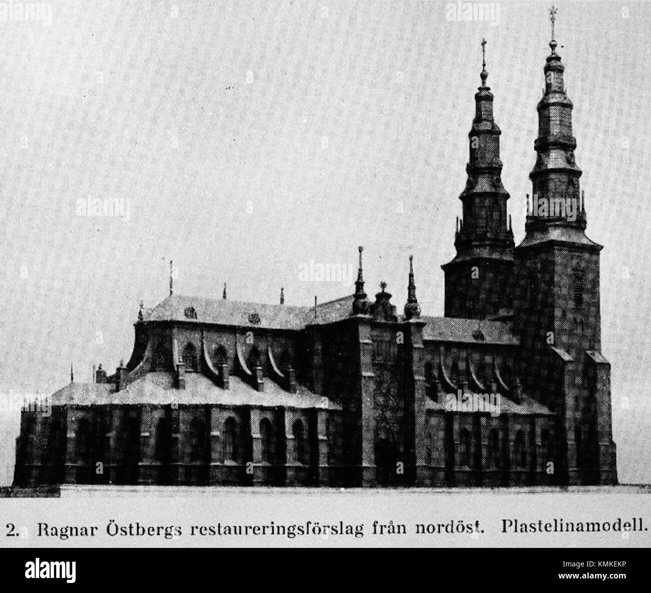 Uppsala Domkyrka (Uppsala Cathedral) is a large Gothic-style church ...